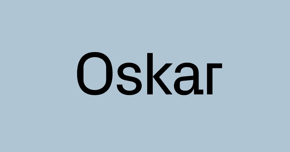Oskar | Studio